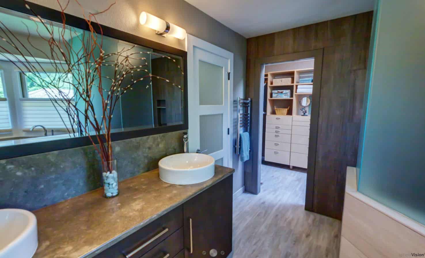Take A 360-Degree Tour Of A Contemporary Bathroom! - Neil Kelly