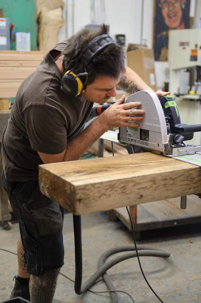 Reclaimed Wood Mantelpiece | Handyman Services | Neil Kelly